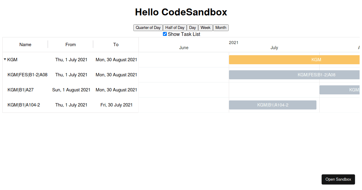 react-gantt-chart - Codesandbox react-gantt-chart - Codesandbox