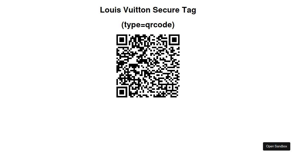 Generate Qrcode With Json Data Codesandbox