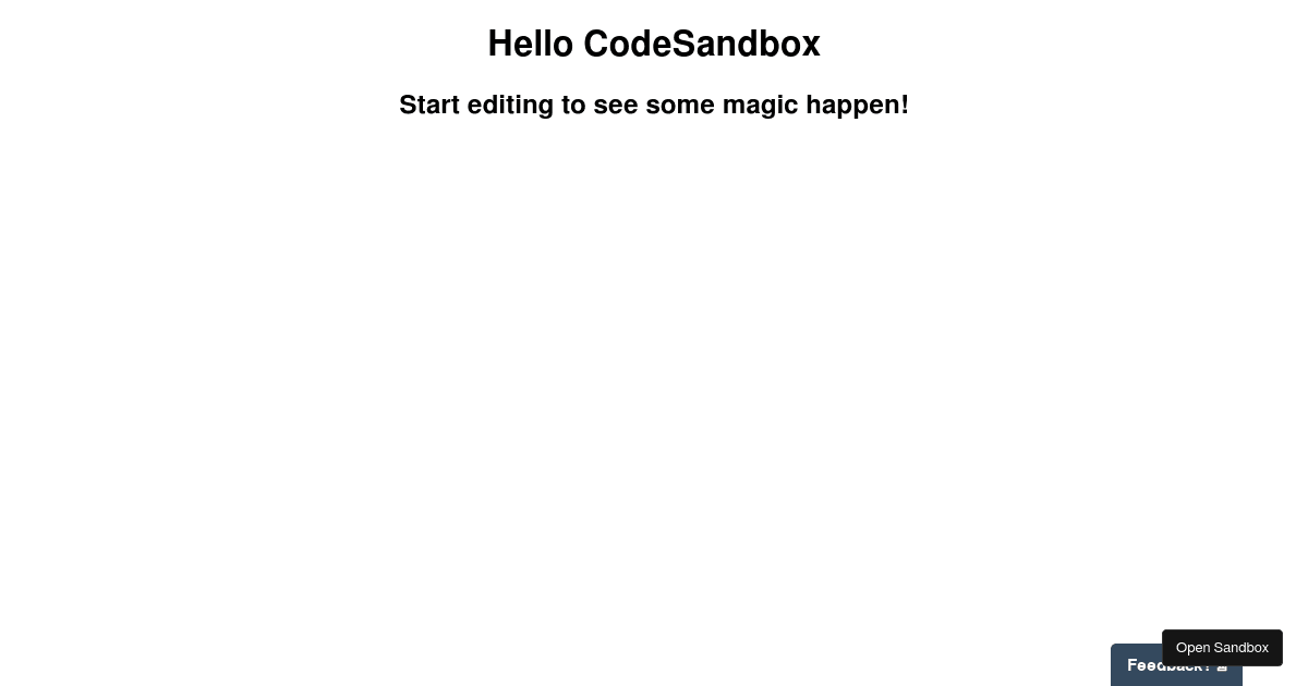 silly-antonelli-cnix1 - Codesandbox