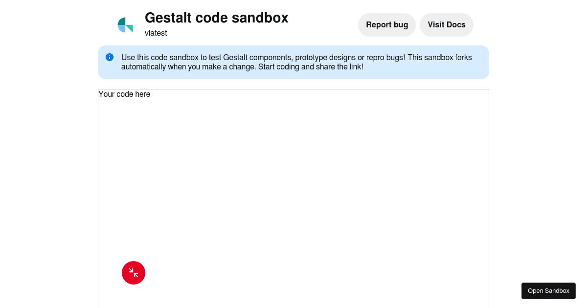 Gestalt - Codesandbox