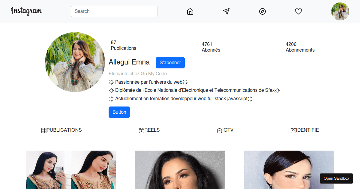 reactprops - Codesandbox