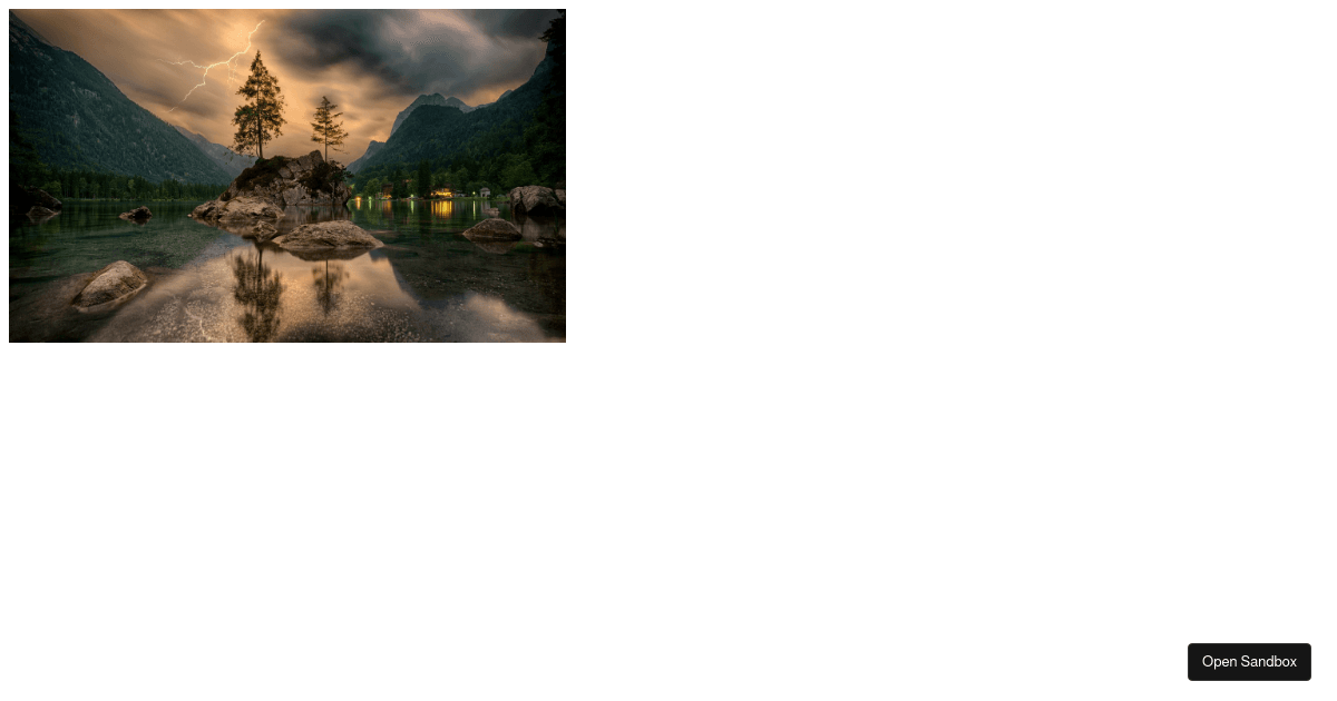 010-Embedding an Image - Codesandbox