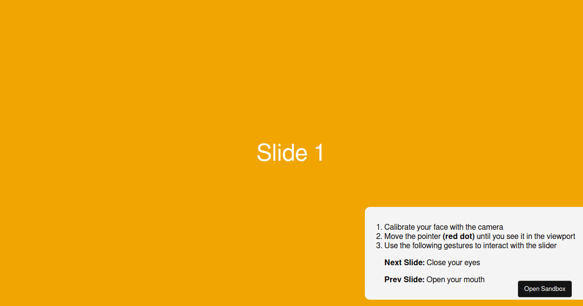 HandsFree + SwiperJs - Codesandbox