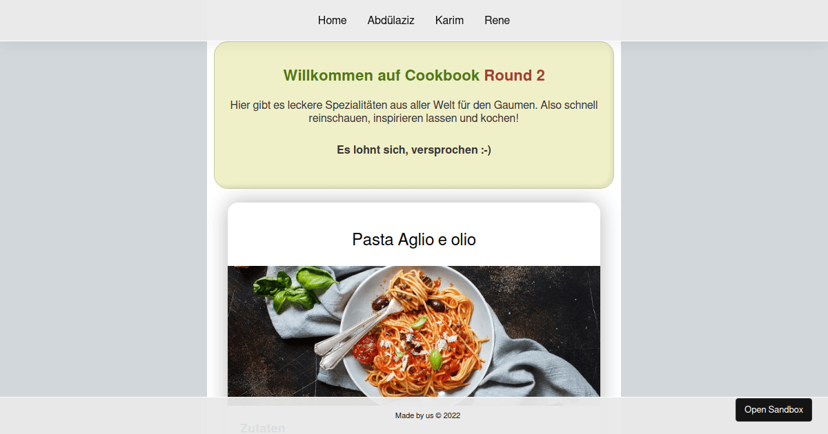 cookbook-round-2 - Codesandbox
