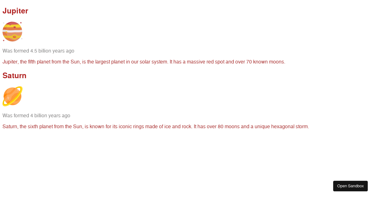 Css Fundamentals Introduction To Css Challenge 2 Solution Codesandbox