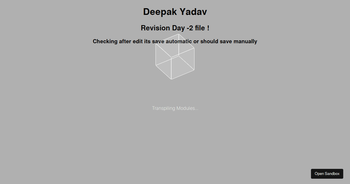 Revision_Day_2 (forked) - Codesandbox