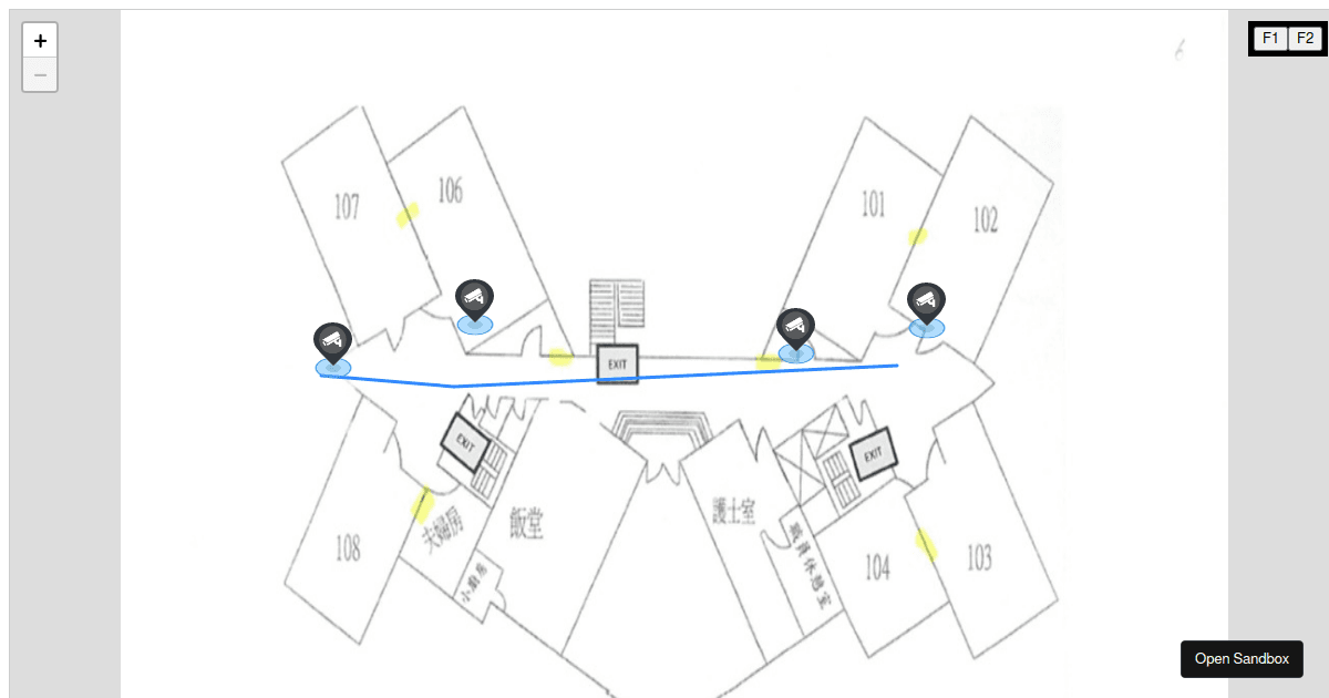 leaflet-floorplan - Codesandbox