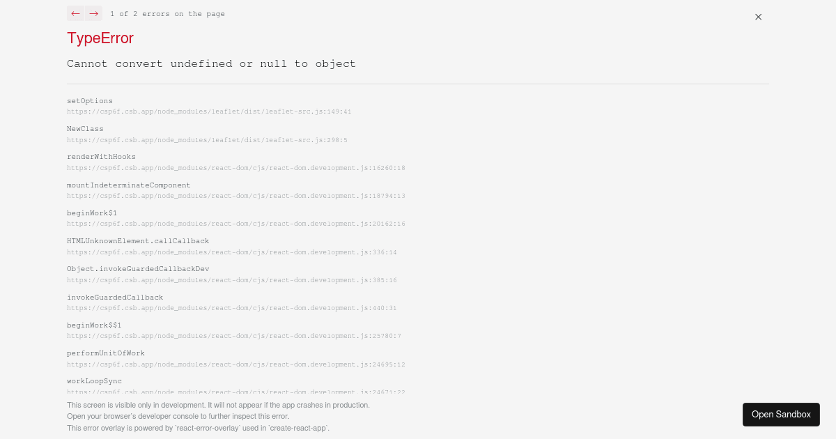 Using Leaflet Responsive Popup Library In React Leaflet Forked Codesandbox