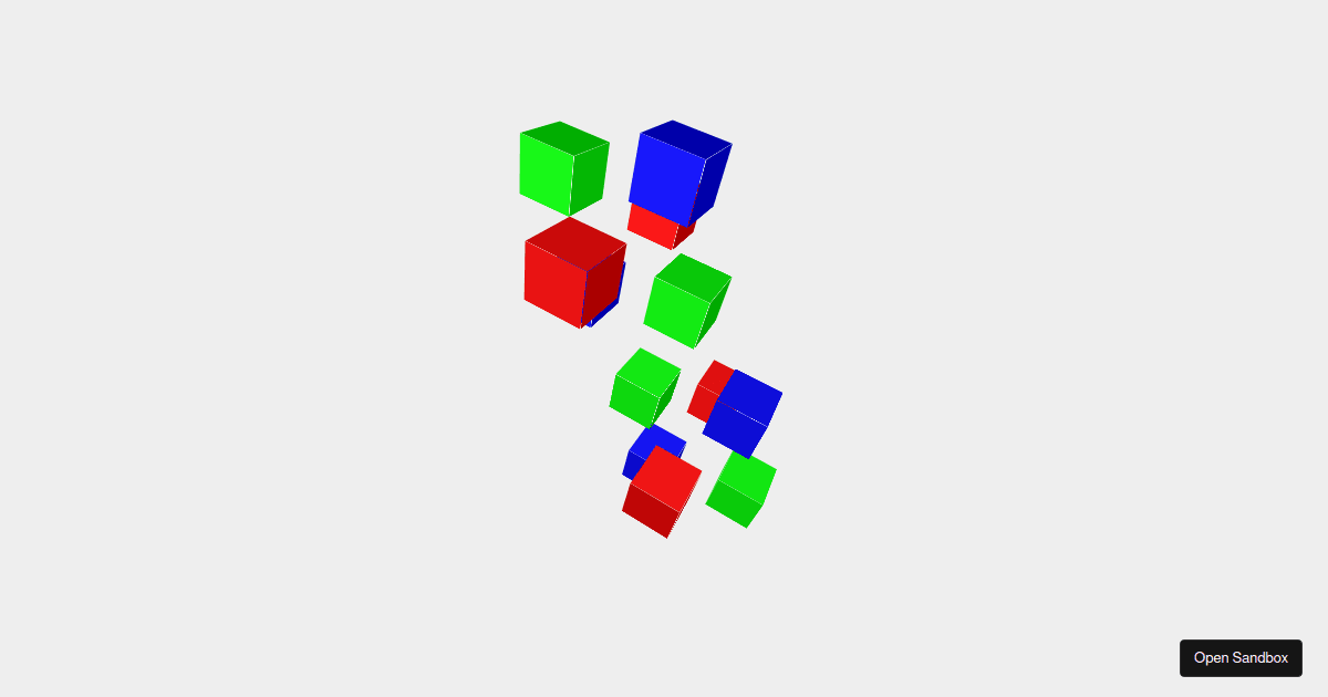 3d-cubes - Codesandbox