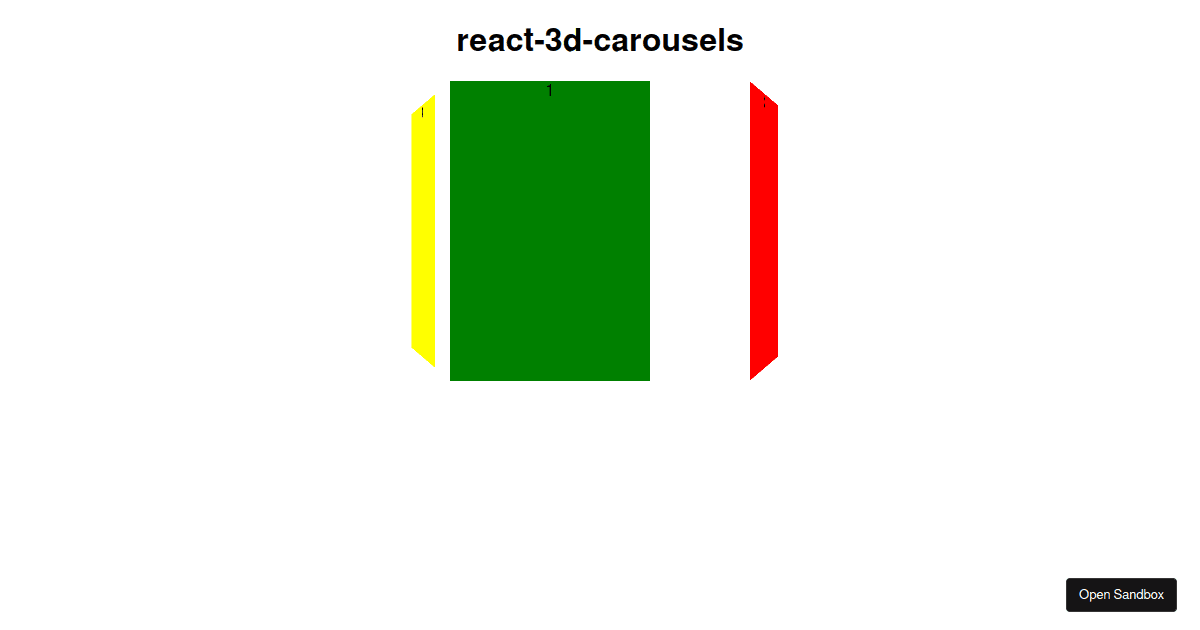 react-3d-carousels (forked) - Codesandbox