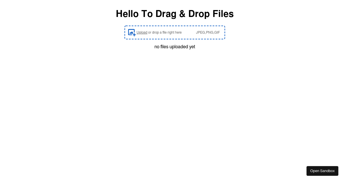react-drag-drop-files (forked) - Codesandbox