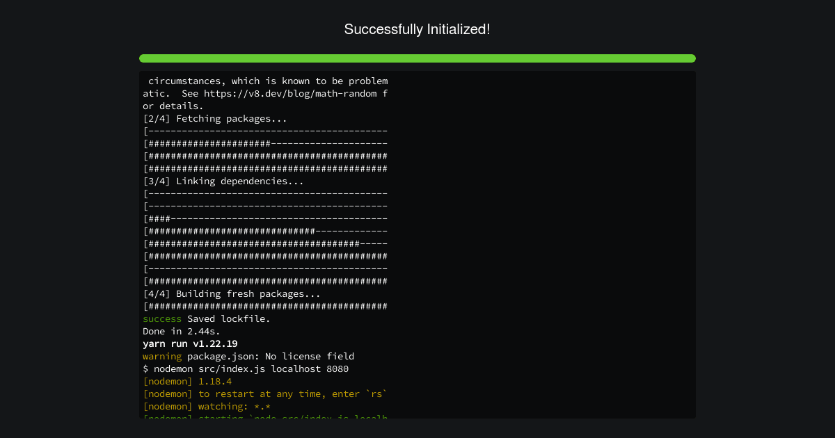 Node Js Forked Codesandbox