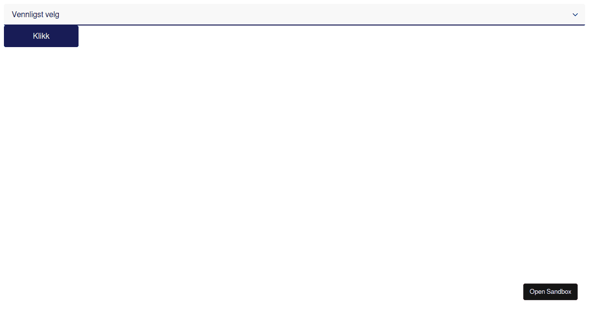 Entur Design System Template - Codesandbox