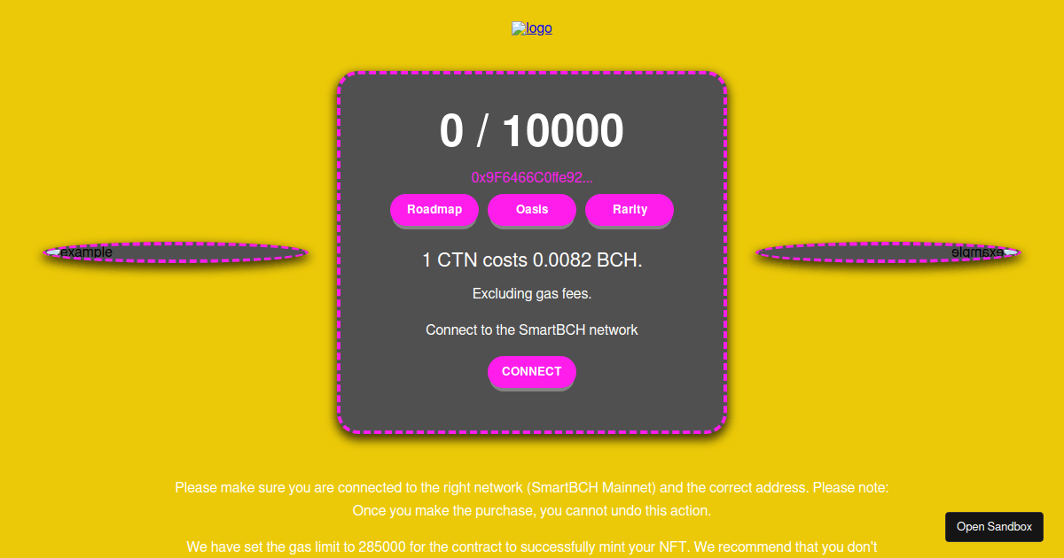 Cattos_nft_dapp - Codesandbox