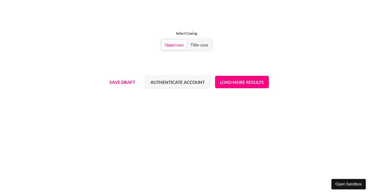 Button Casing - Codesandbox