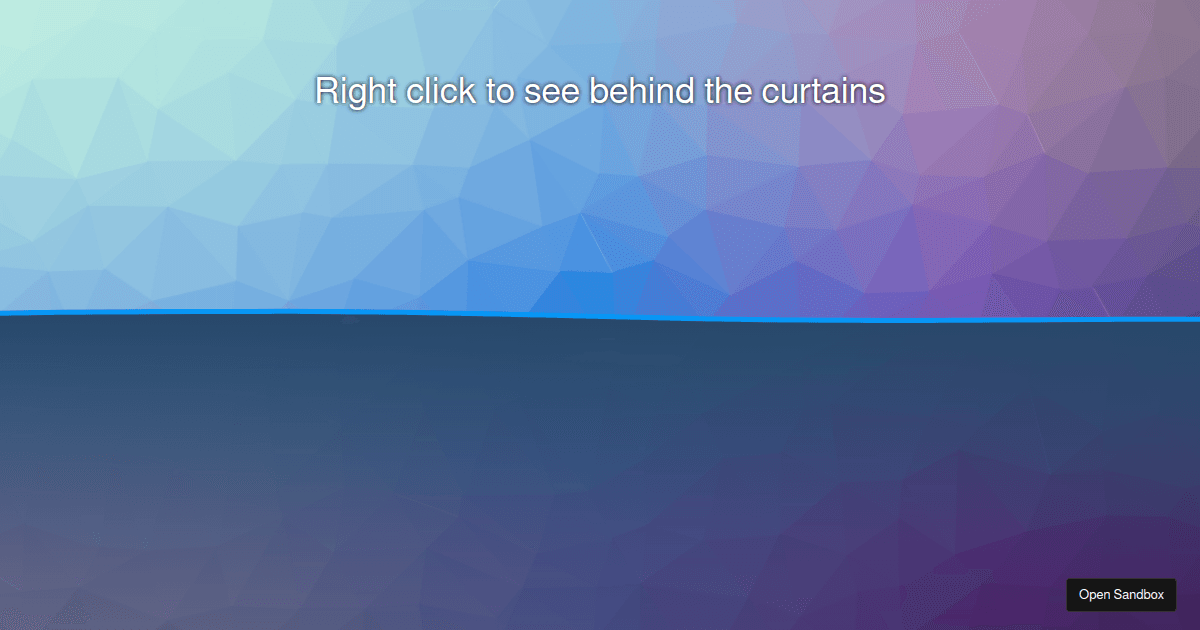 2d Waves 🌊 - Codesandbox