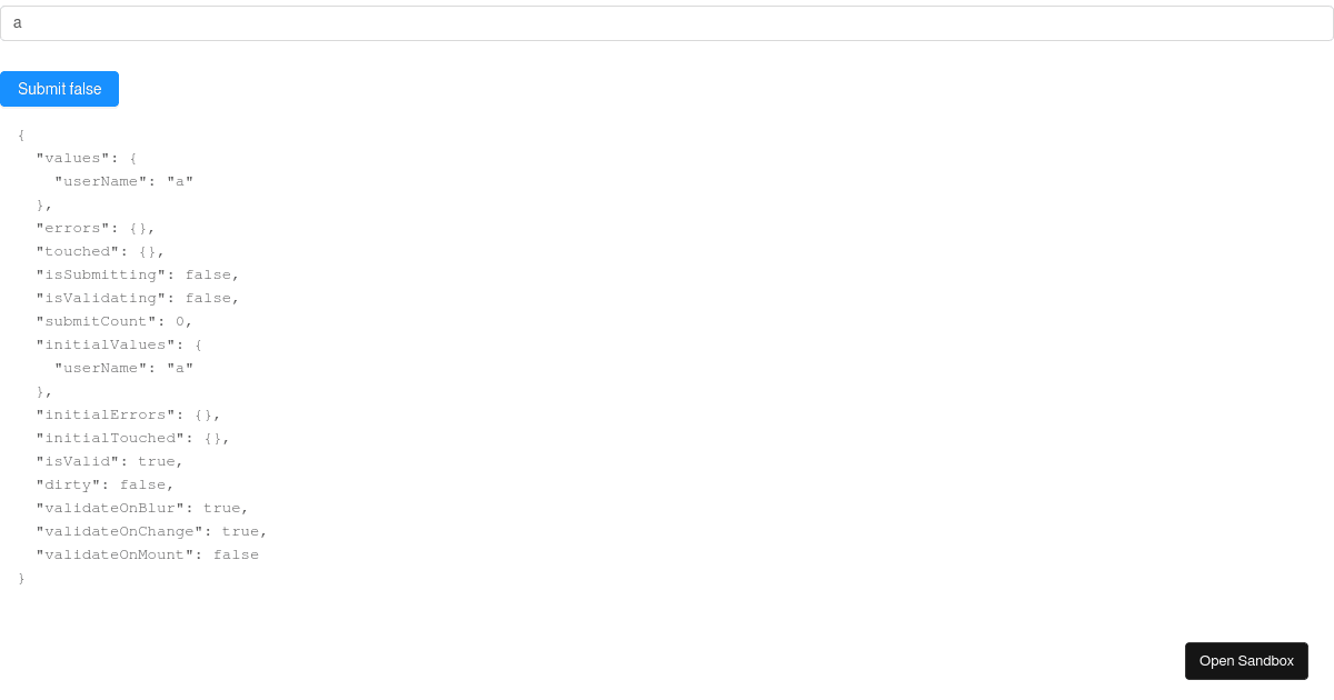 Formik+Antd - Codesandbox