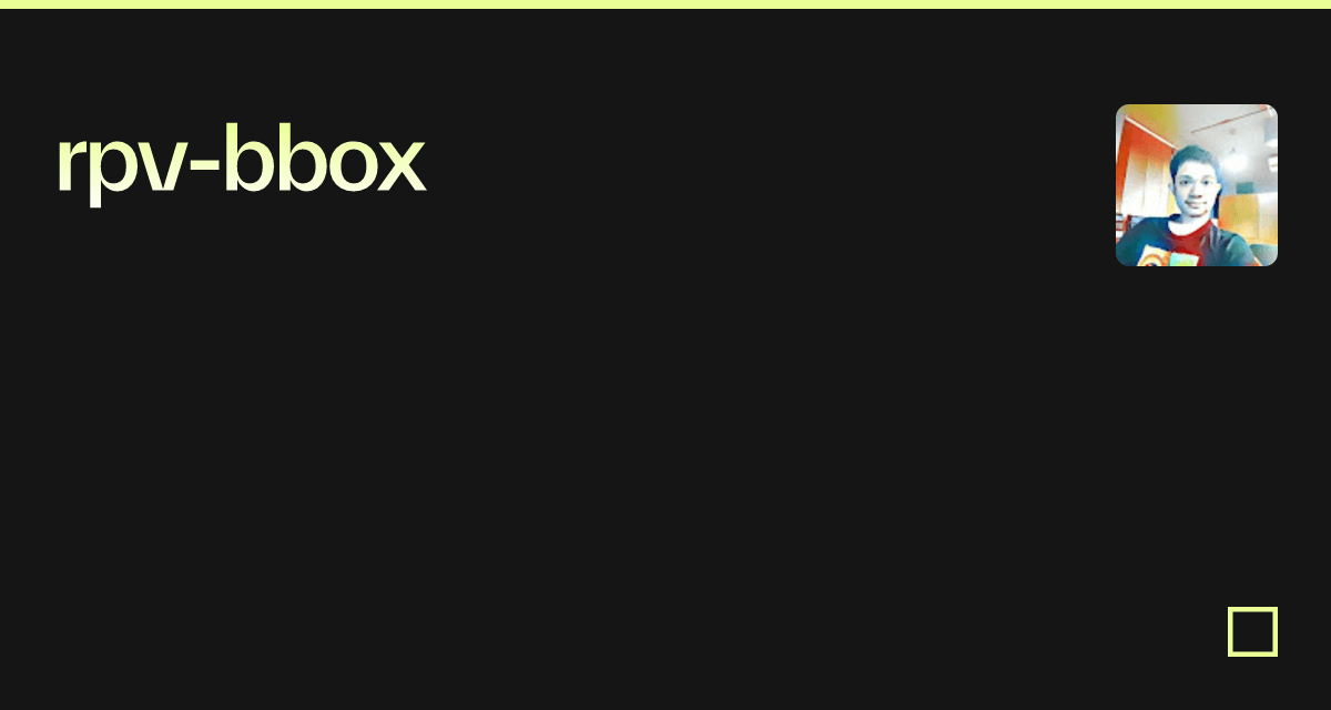 rpv-bbox - Codesandbox