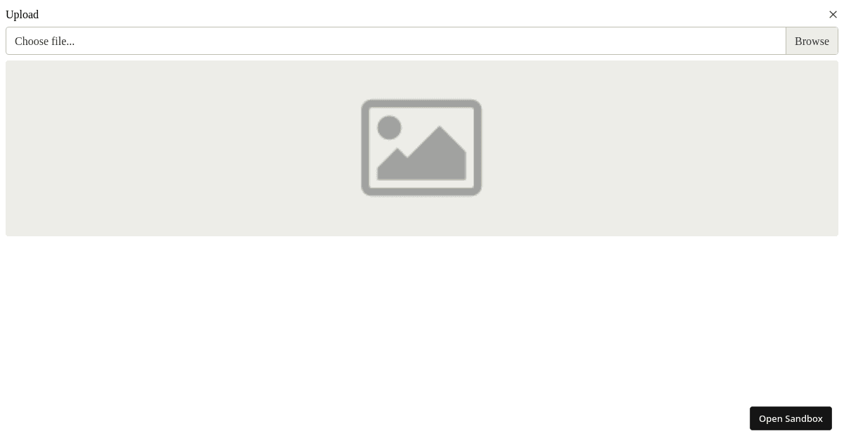 file-upload-with-preview-package-example (forked) - Codesandbox