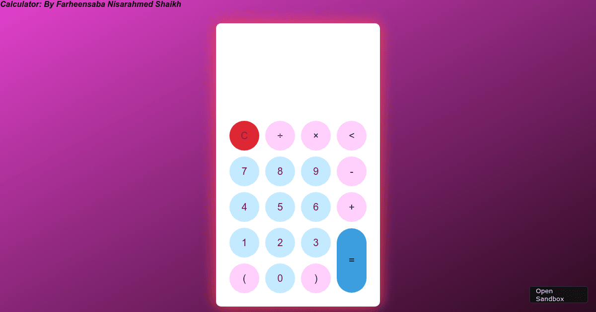 static - Codesandbox