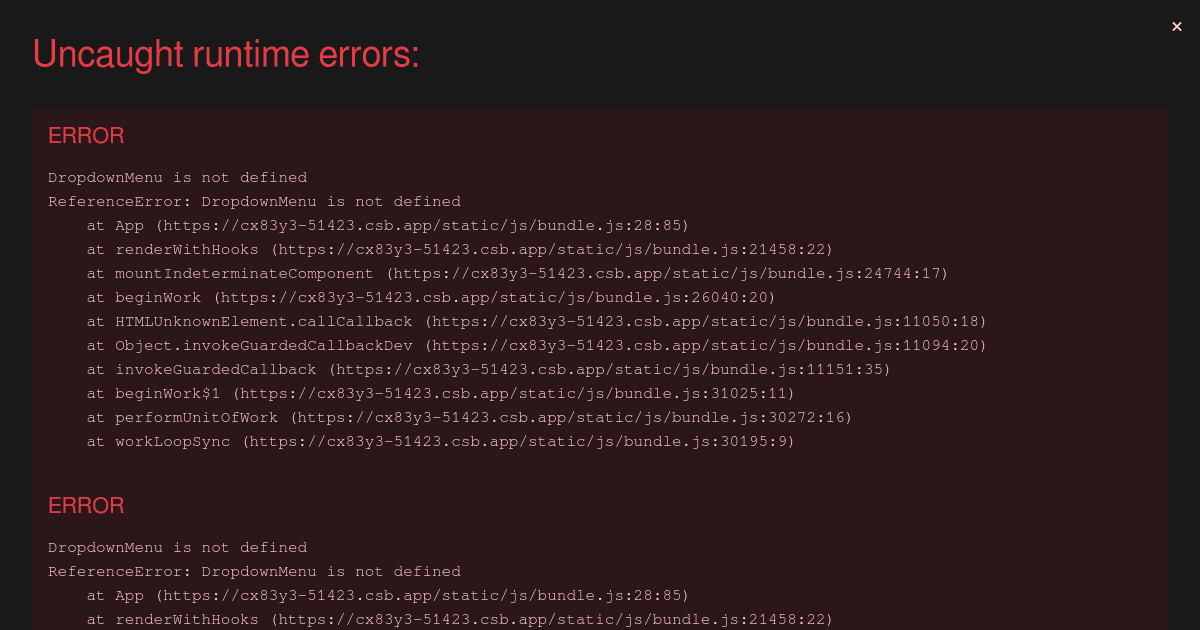 Shadcn Playground (forked) - Codesandbox