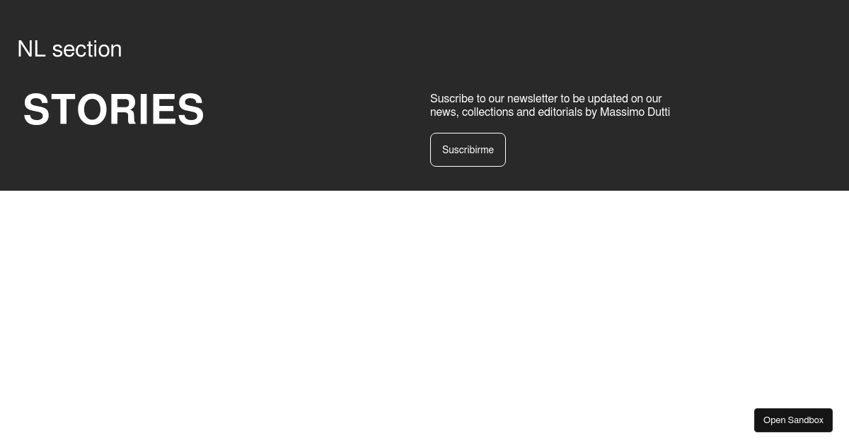NL section V2 - Codesandbox