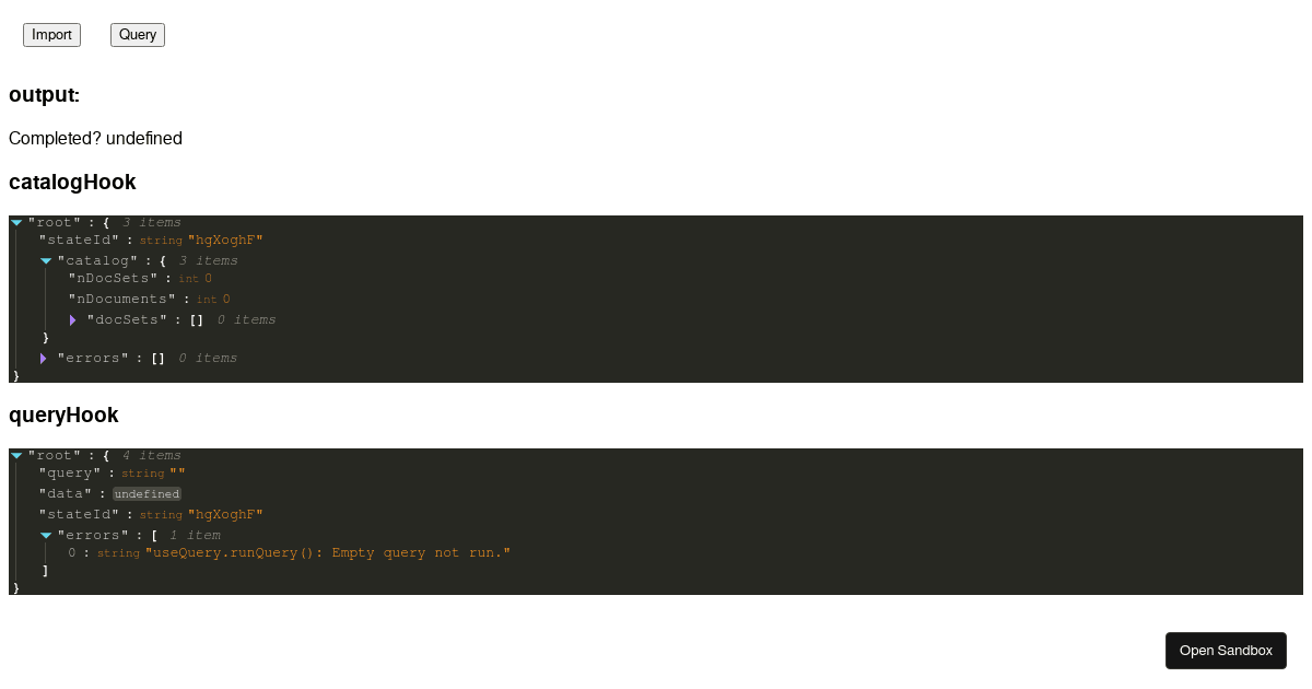 proskomma-alignment query - Codesandbox