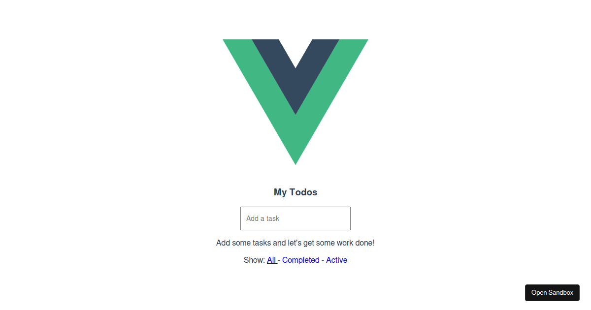 Local State with Apollo in Vue - Codesandbox