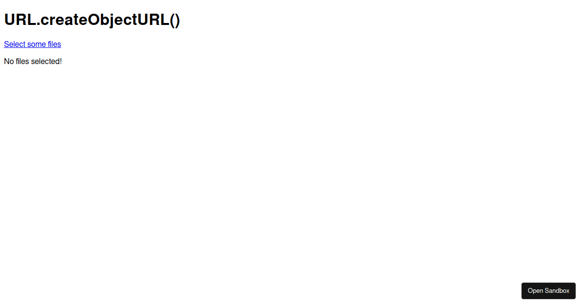 Createobjecturl | Createobjecturl Revokeobjecturl – YGHB