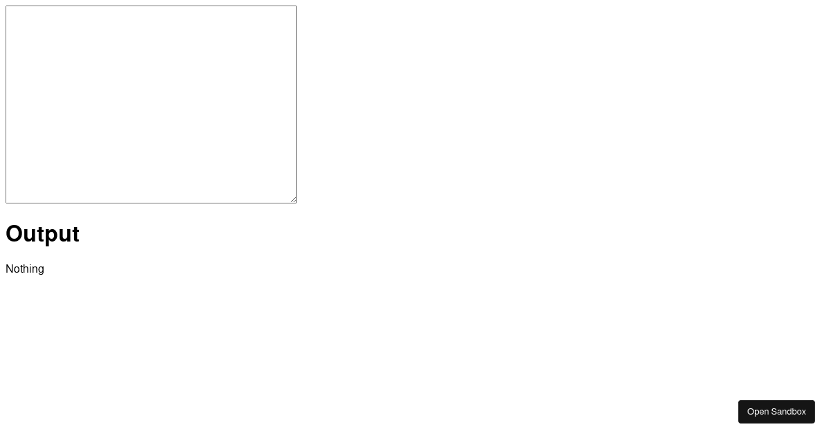 markdown-playground - Codesandbox