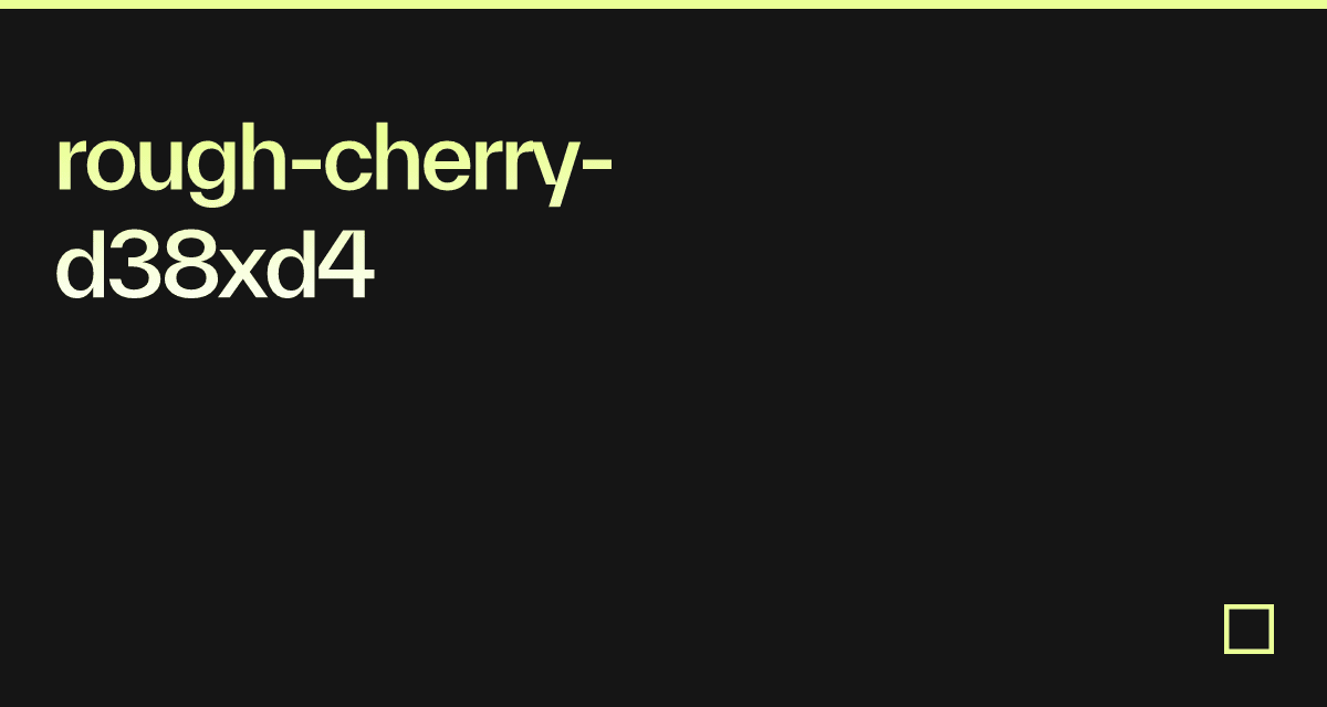 rough-cherry-d38xd4 - Codesandbox