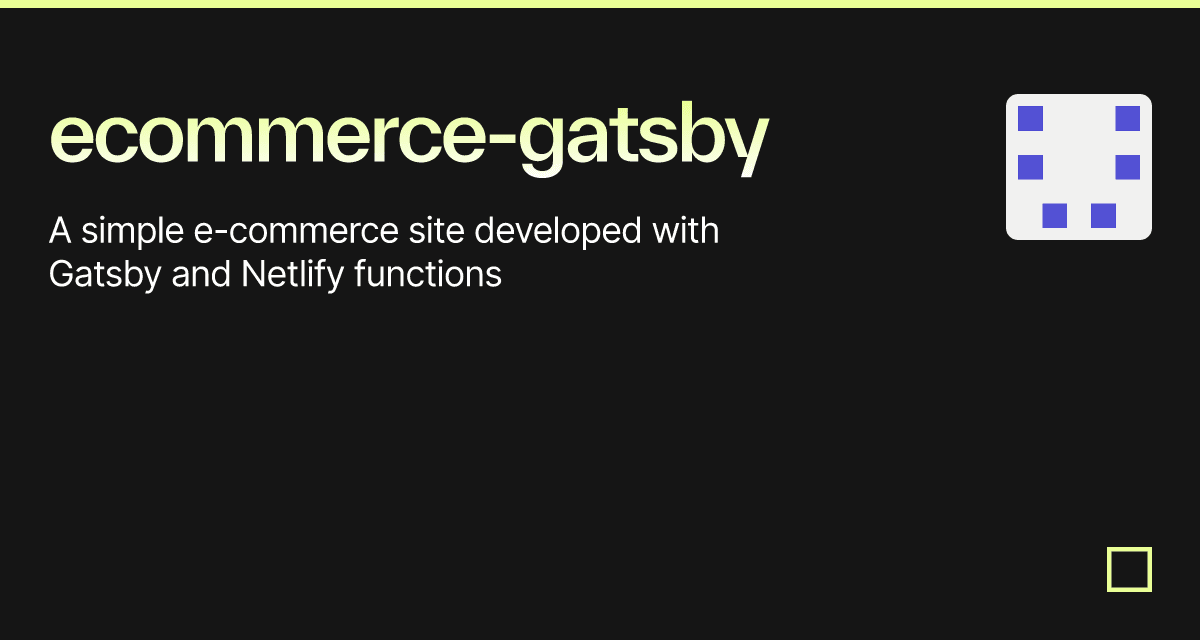 ecommerce-gatsby - Codesandbox