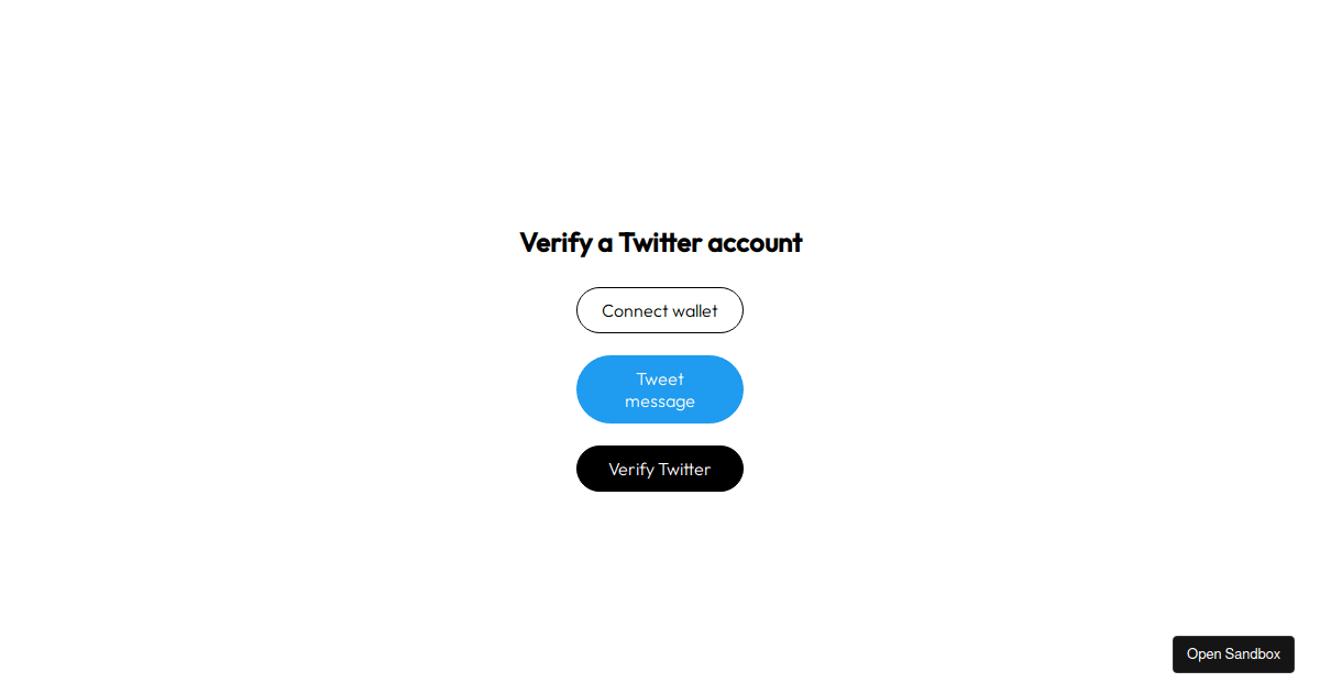 verify-a-twitter-account - Codesandbox