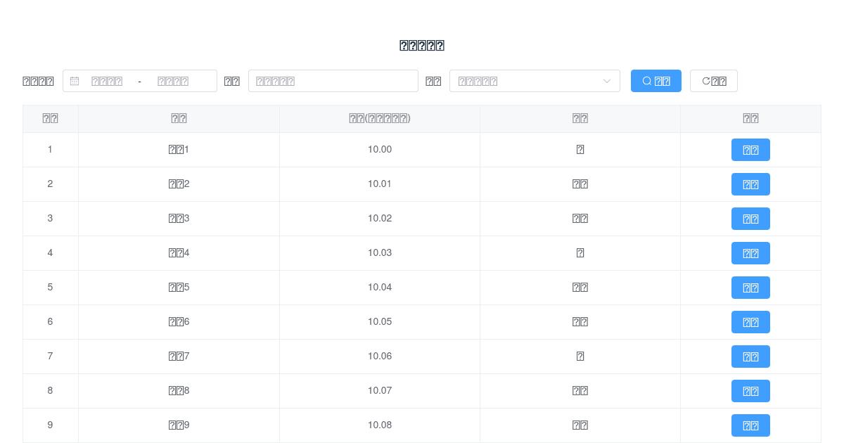element-plus表格封装 - Codesandbox