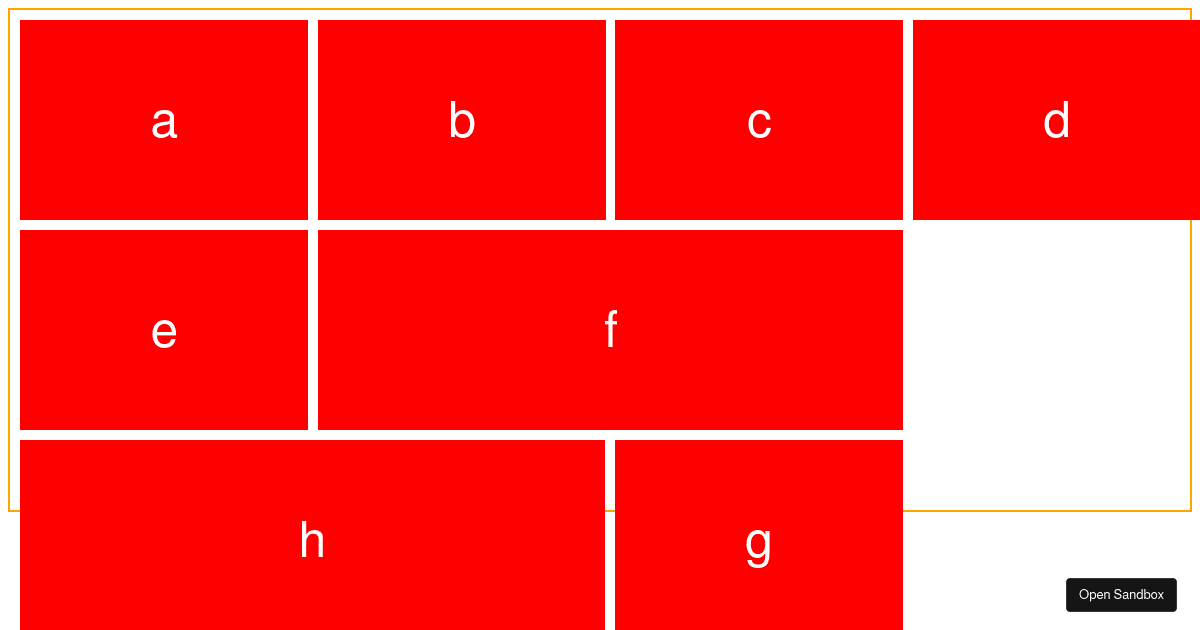 Grid Layout (forked) - Codesandbox