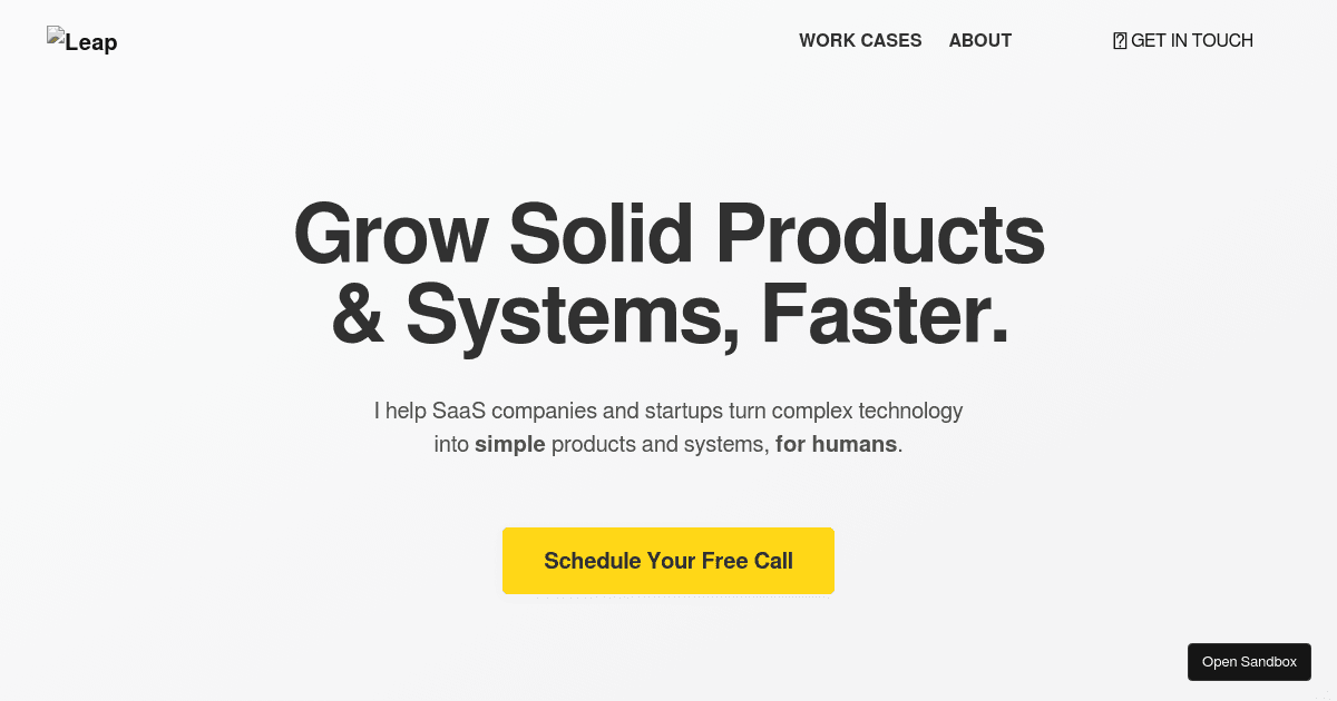 web-intro-section - Codesandbox