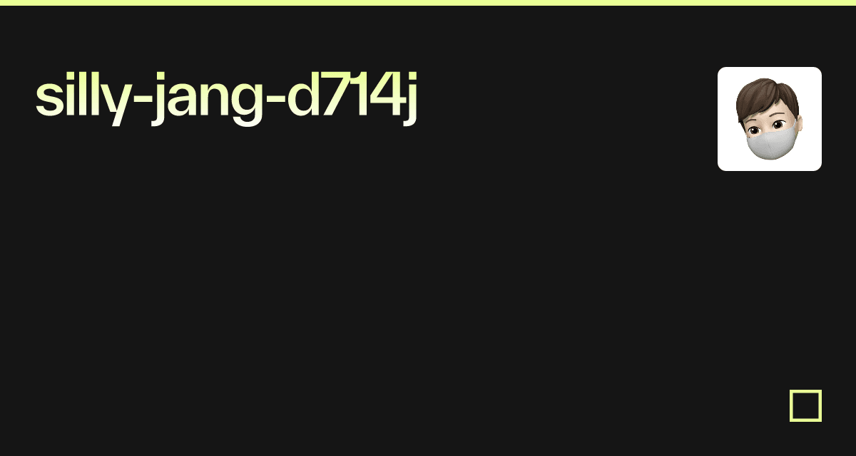 silly-jang-d714j - Codesandbox