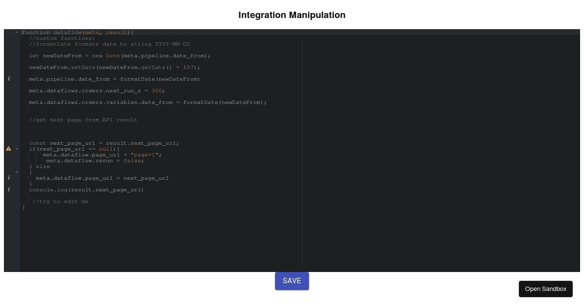 React Ace Editor with typing (forked) - Codesandbox