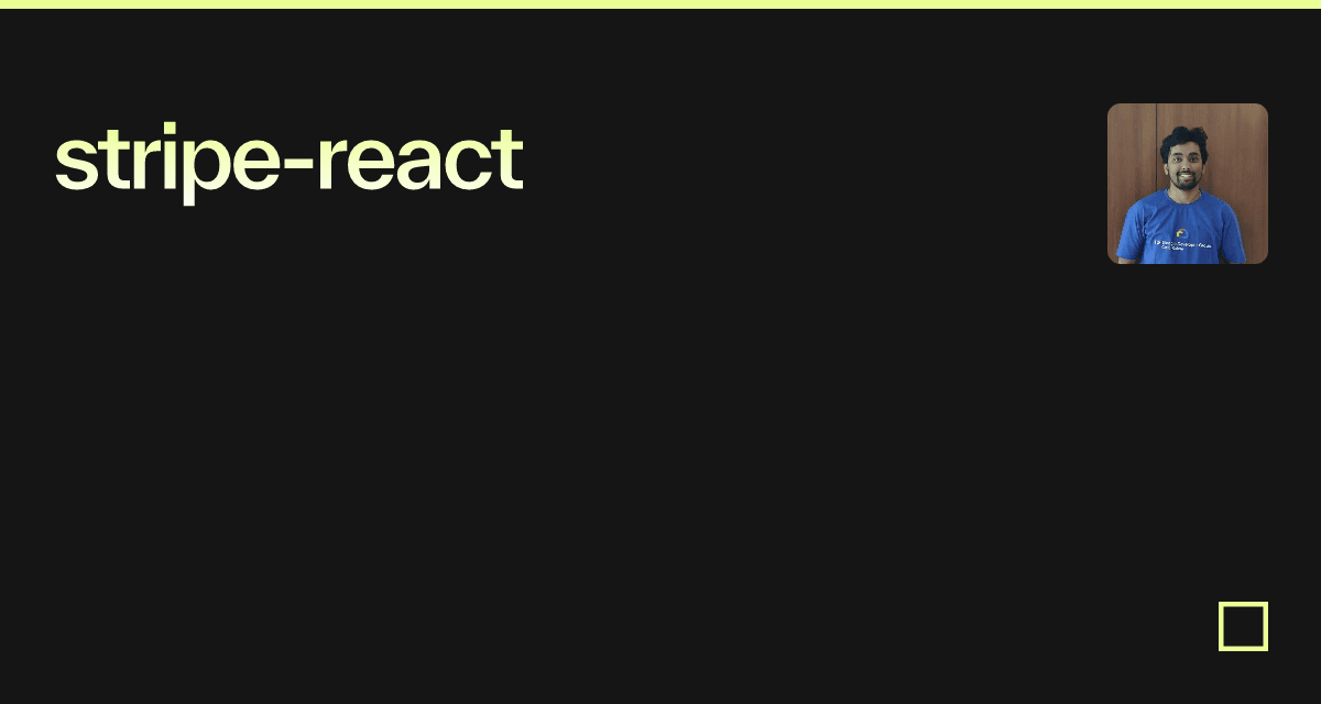 stripe-react - Codesandbox