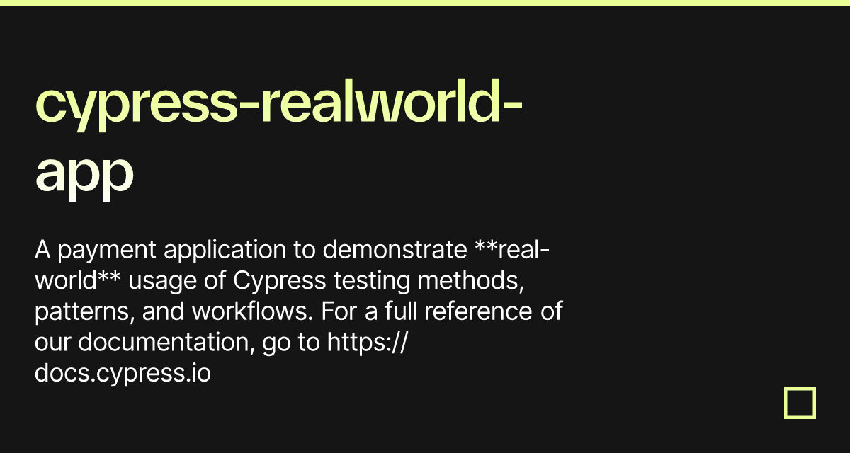 cypress-realworld-app - Codesandbox