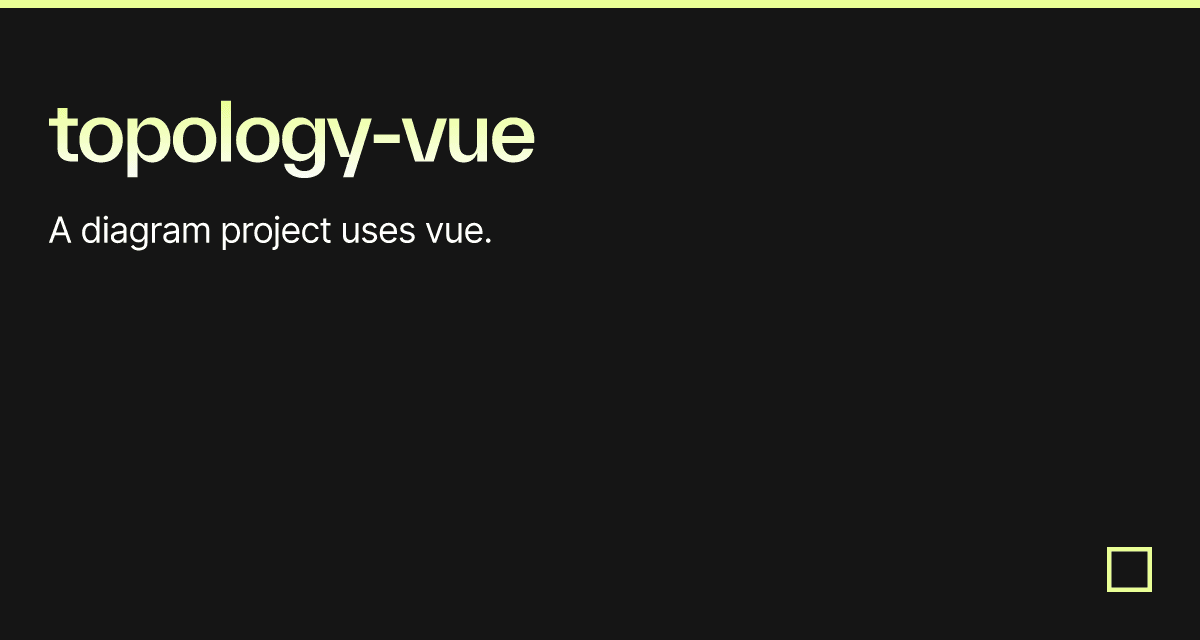 topology-vue - Codesandbox