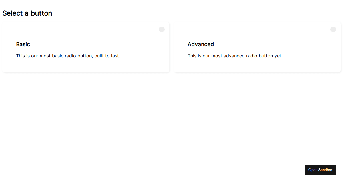 custom-radio-inputs - Codesandbox custom-radio-inputs - Codesandbox