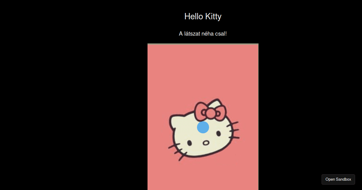 Hello Kitty - Codesandbox