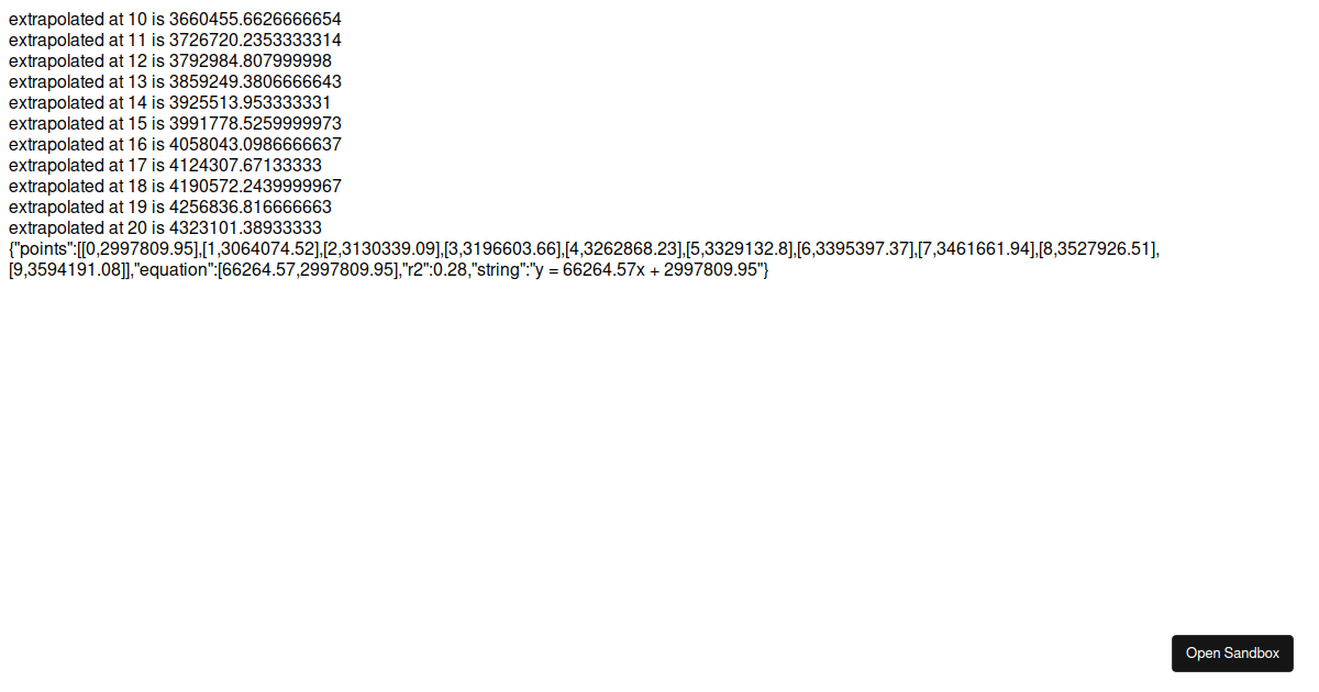 JS Playground (forked) - Codesandbox