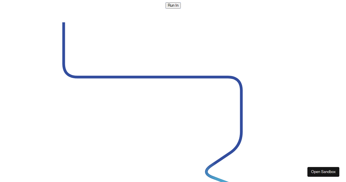 make path with border radius like + tween gradiant + d3 - Codesandbox