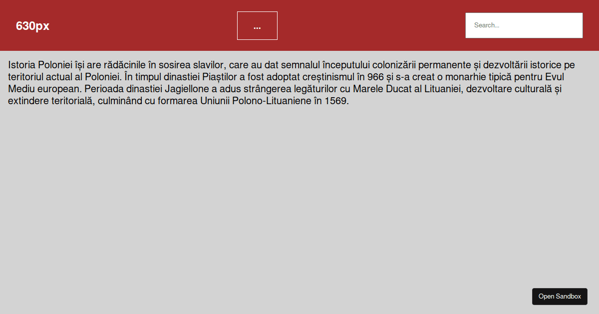 react toggle search bar - Codesandbox