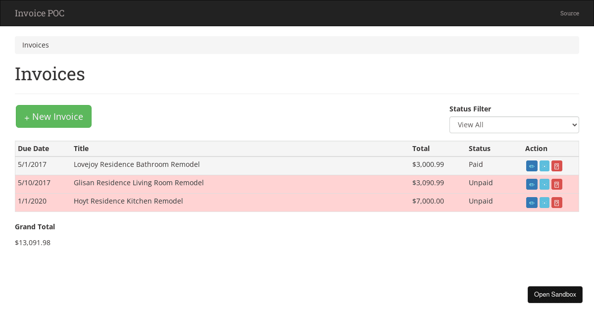 jfroom/poc-react-invoice - Codesandbox