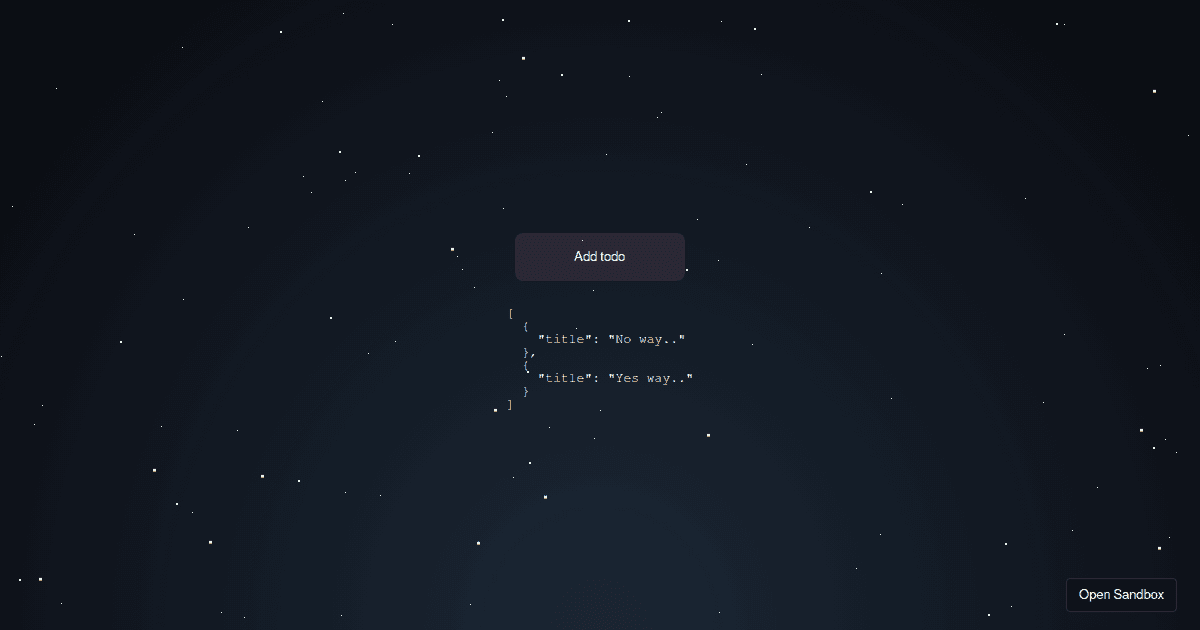 React Typescript Template Usefetch Debug Codesandbox