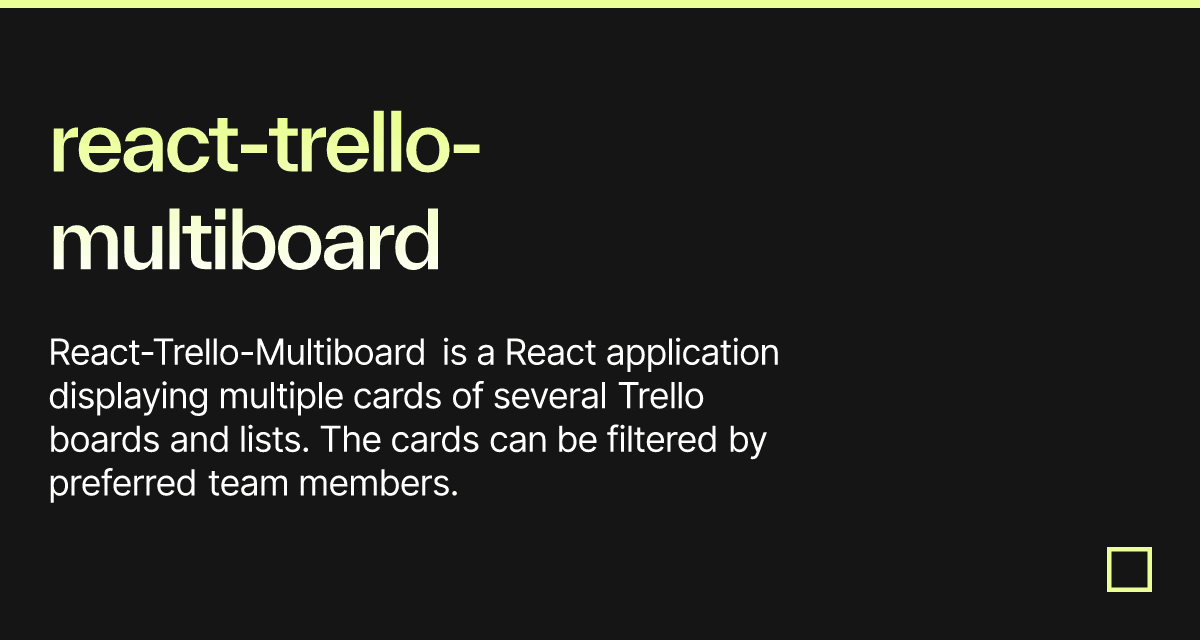 react-trello-multiboard - Codesandbox react-trello-multiboard - Codesandbox
