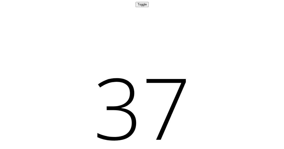 Framer Motion Split Counter - Codesandbox